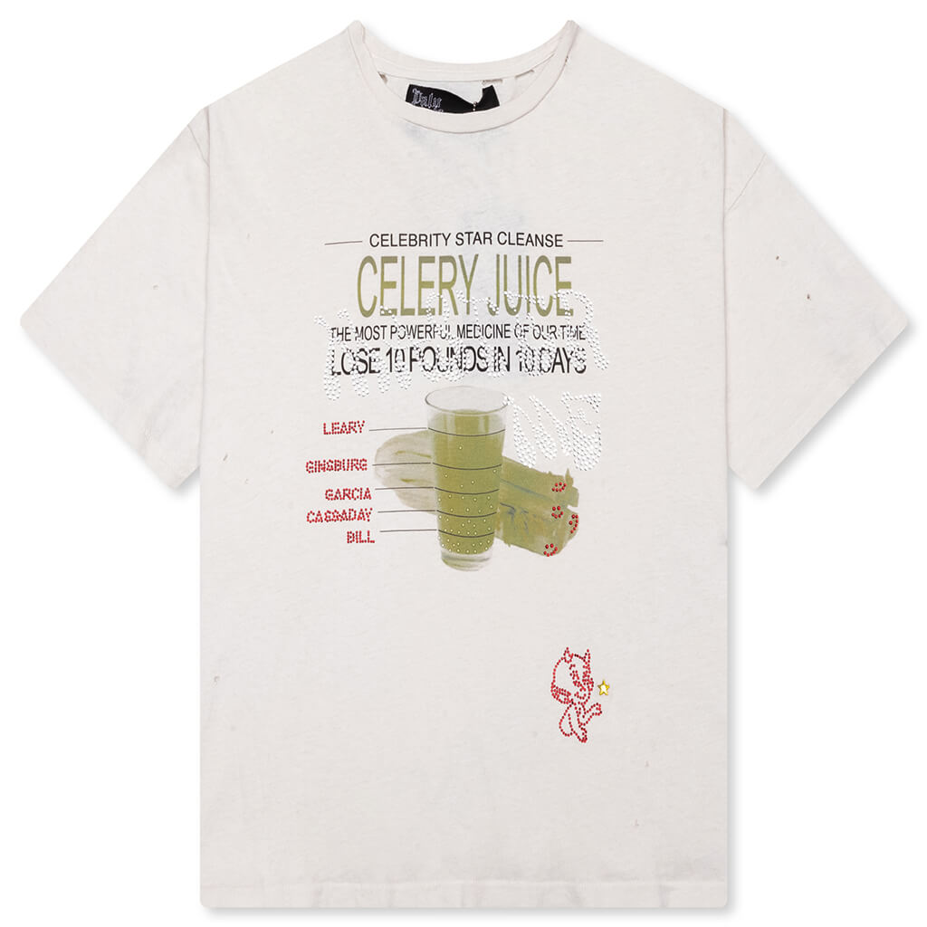 Celery Cleanse Tee - Cream – Feature