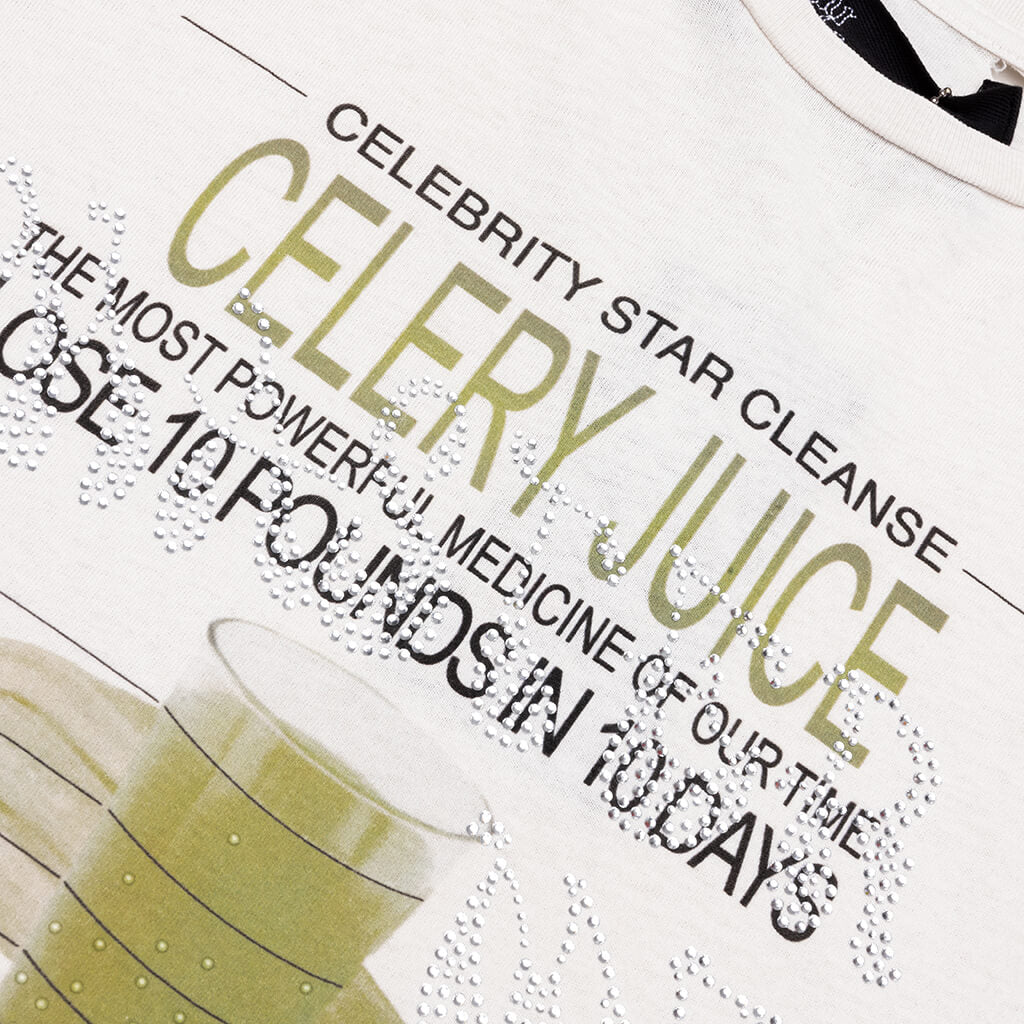 Celery Cleanse Tee - Cream – Feature