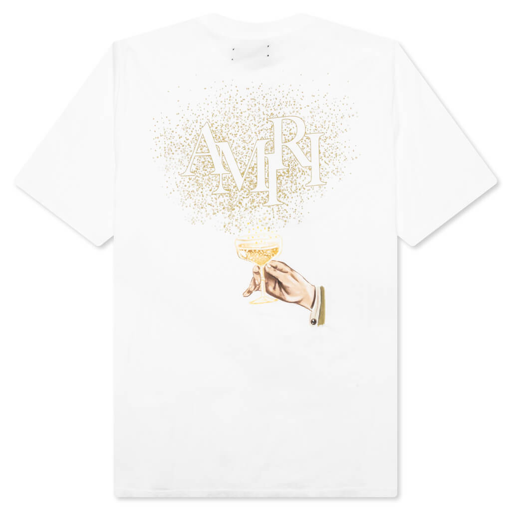 Champagne Tee - White – Feature