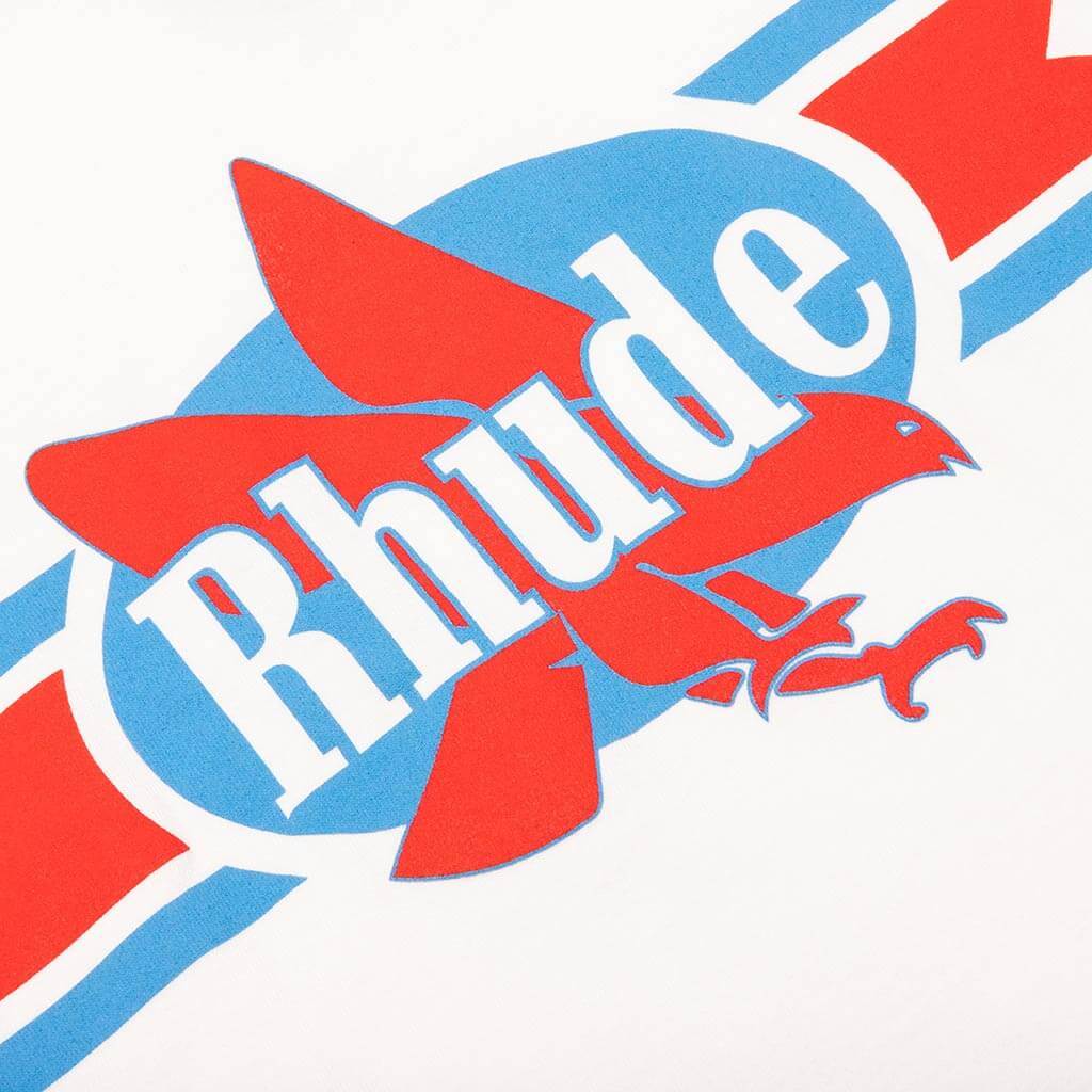 Chevron Eagle Tee - Vintage White – Feature