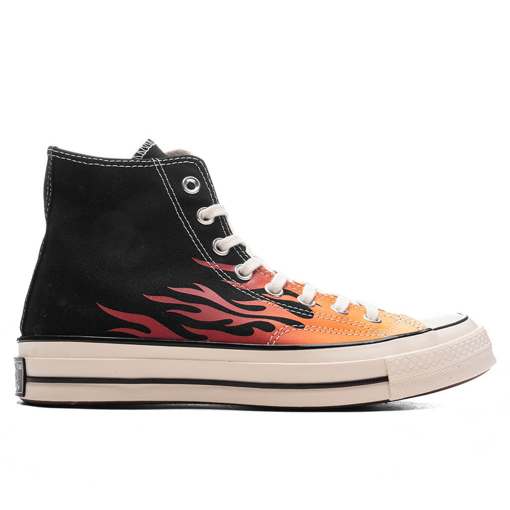 Chuck 70 Hi Fire - Black/Red/Yellow – Feature