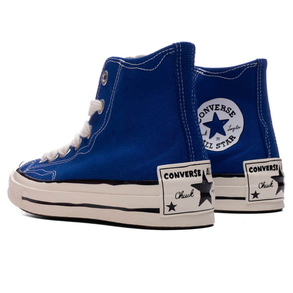 Chuck 70 Hi Sketch - Blue/White/Black – Feature