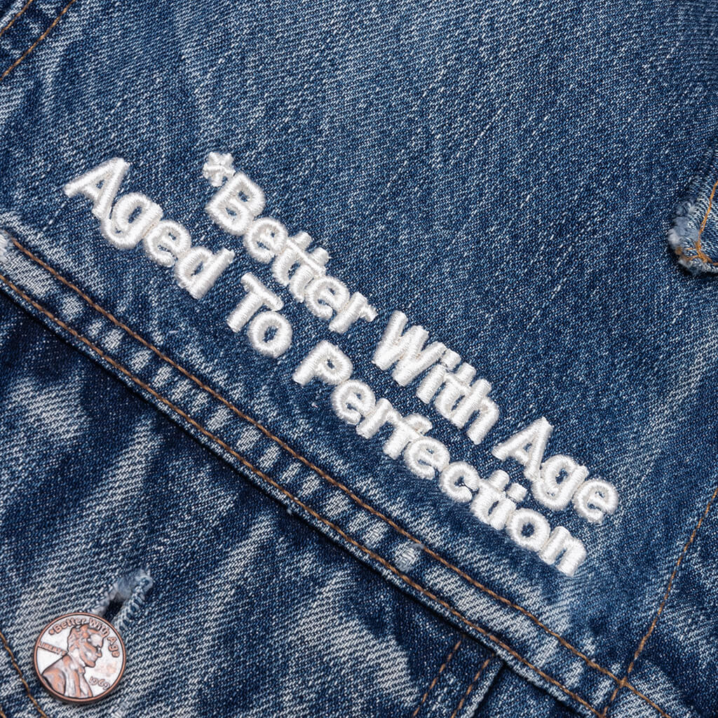 Clark Denim Jacket - Indigo – Feature