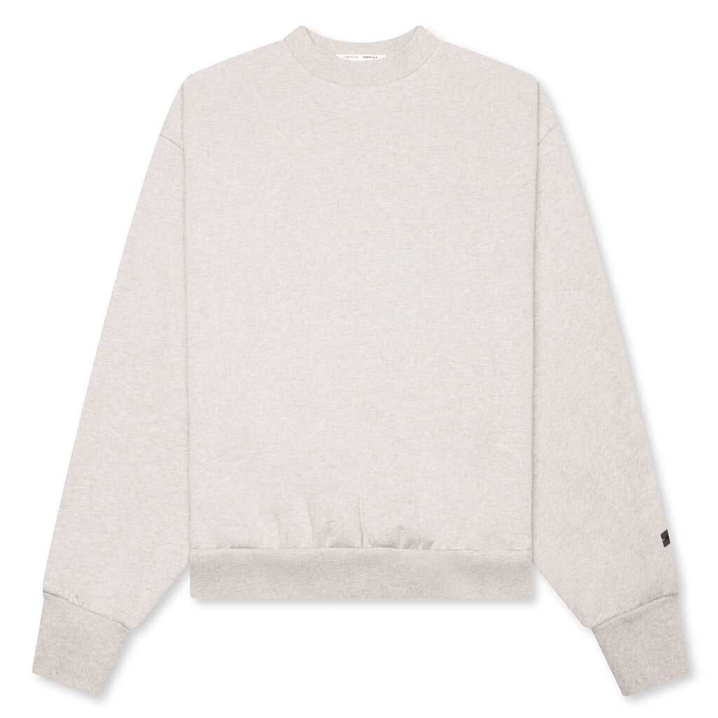 Classic Fleece Crewneck - Heather Stone – Feature