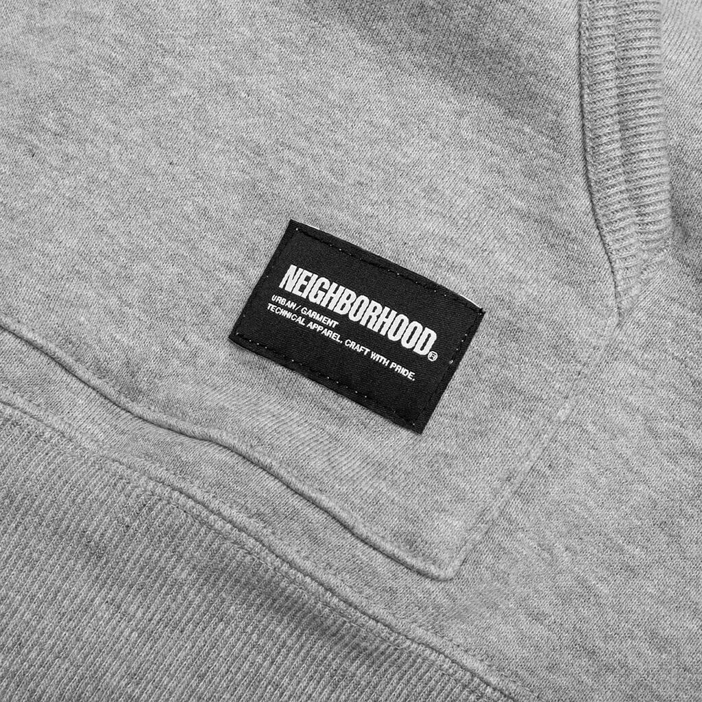 Classic Sweat Parka L/S - Grey – Feature