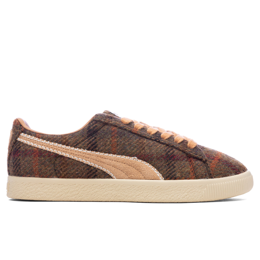 Clyde Harris Tweed - Khaki – Feature