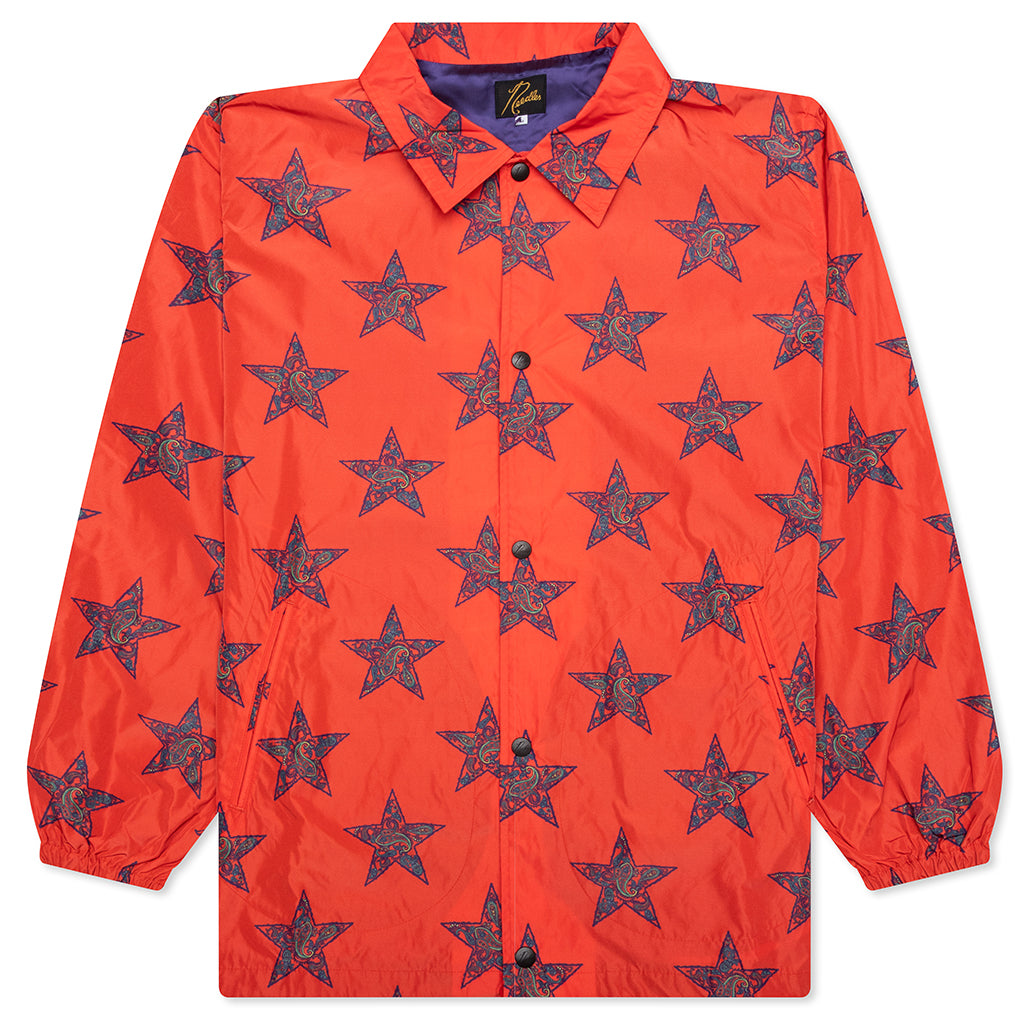 Coach Jacket - Red/Star – Feature