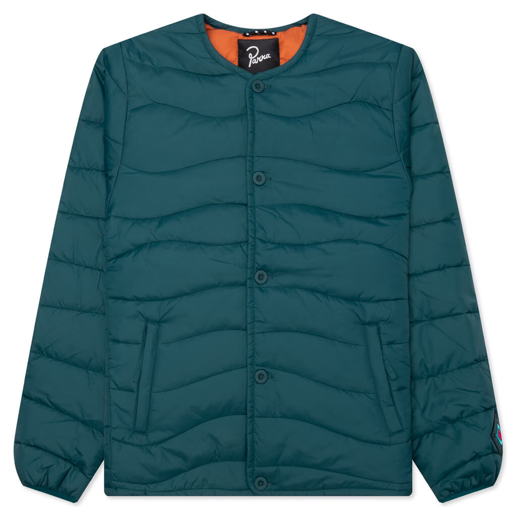 Colored Landscaped Jacket - Deep Sea Green – Feature