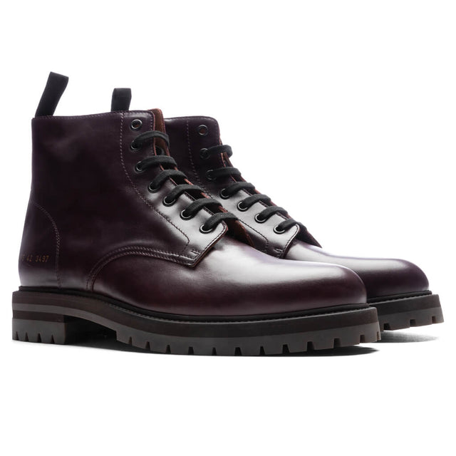 Combat Shoe - Oxblood – Feature