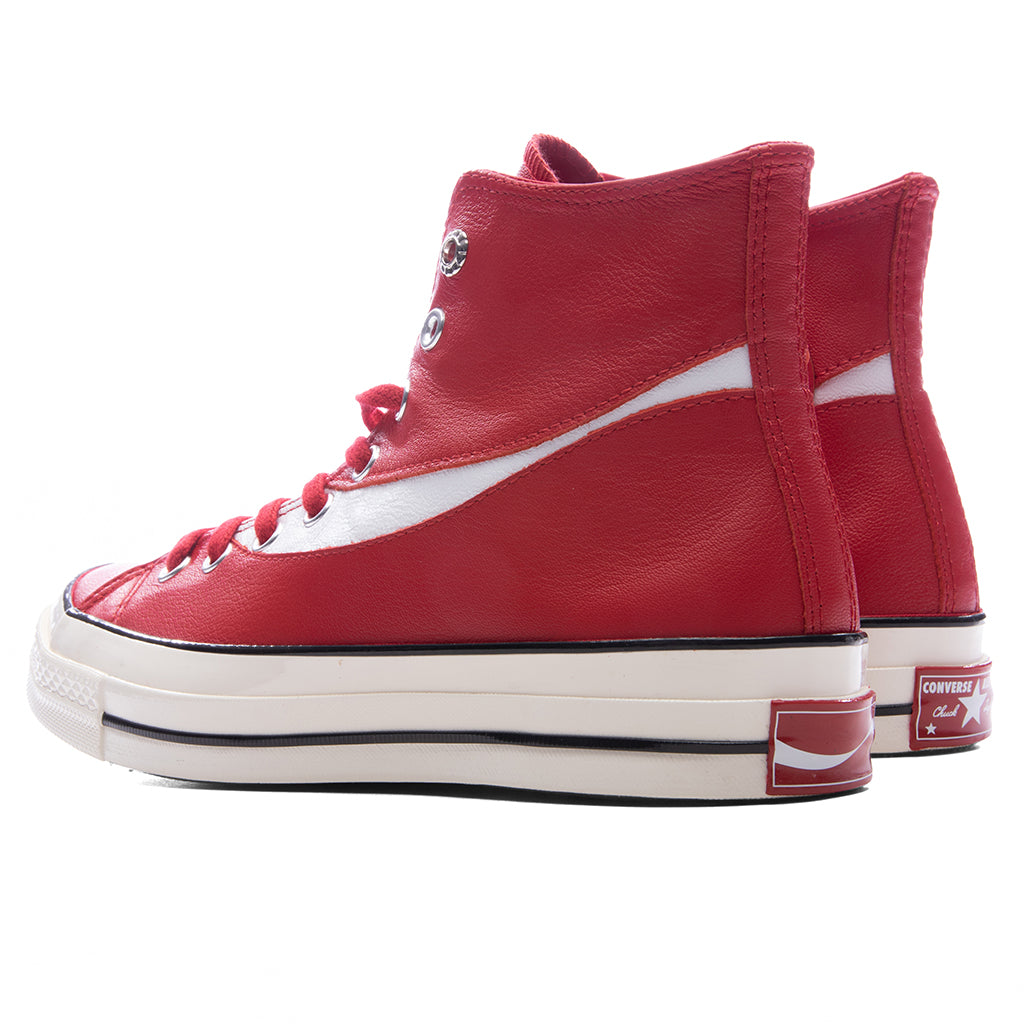 Converse x Coca-Cola Chuck 70 Leather - Racing Red/Egret/Black – Feature