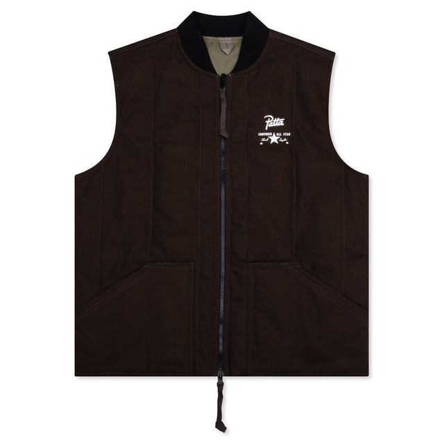 Converse x Patta Four-Leaf Clover Utility Reversible Padded Vest - Jav ...