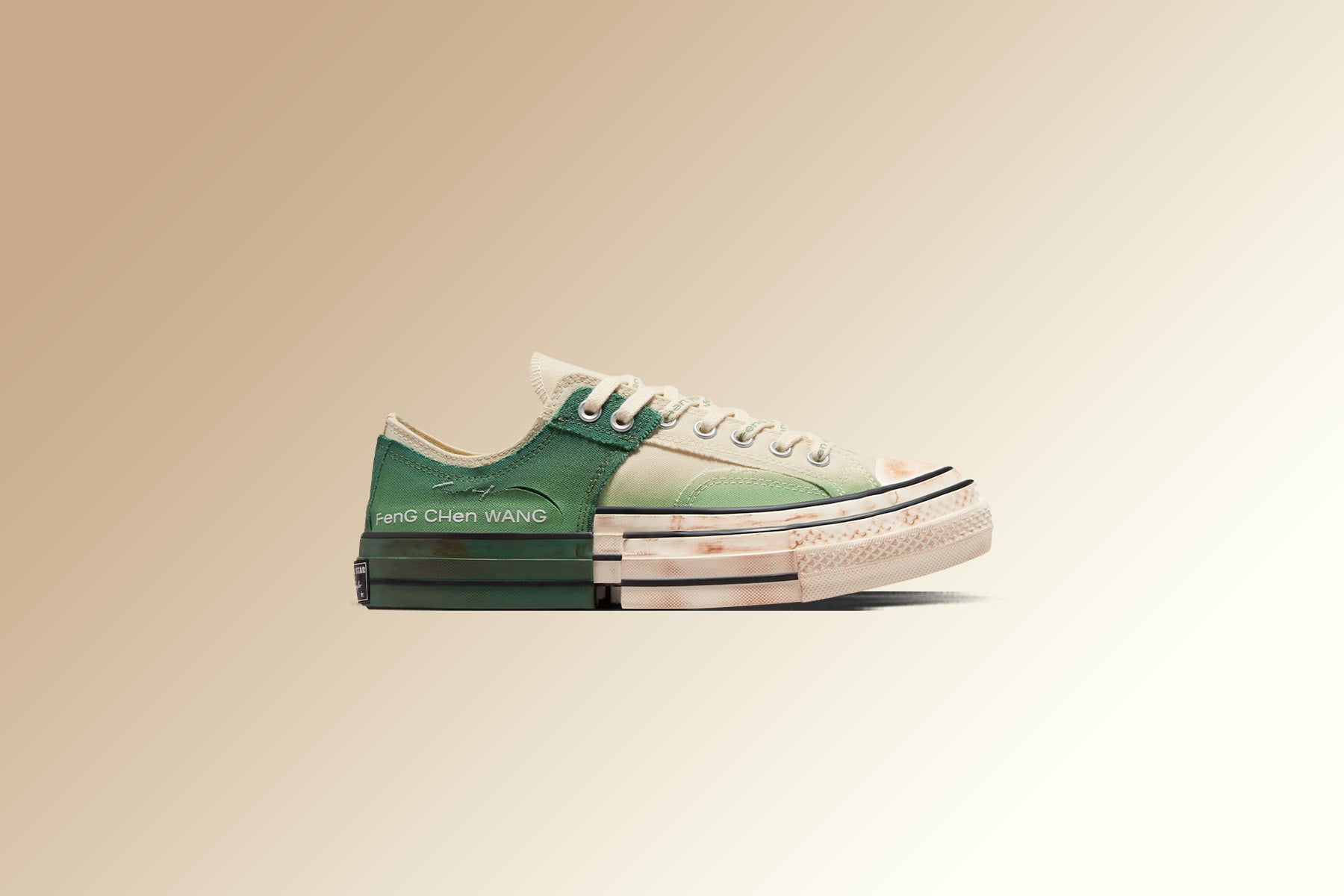 Converse x Feng Chen Wang Chuck 70 2-in-1 Ox - Natural Ivory/Myrtle ...