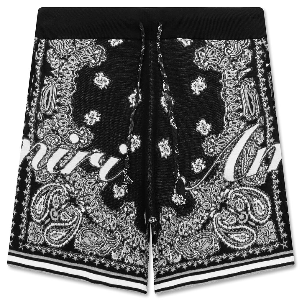 Cotton Bandana Short - Black – Feature