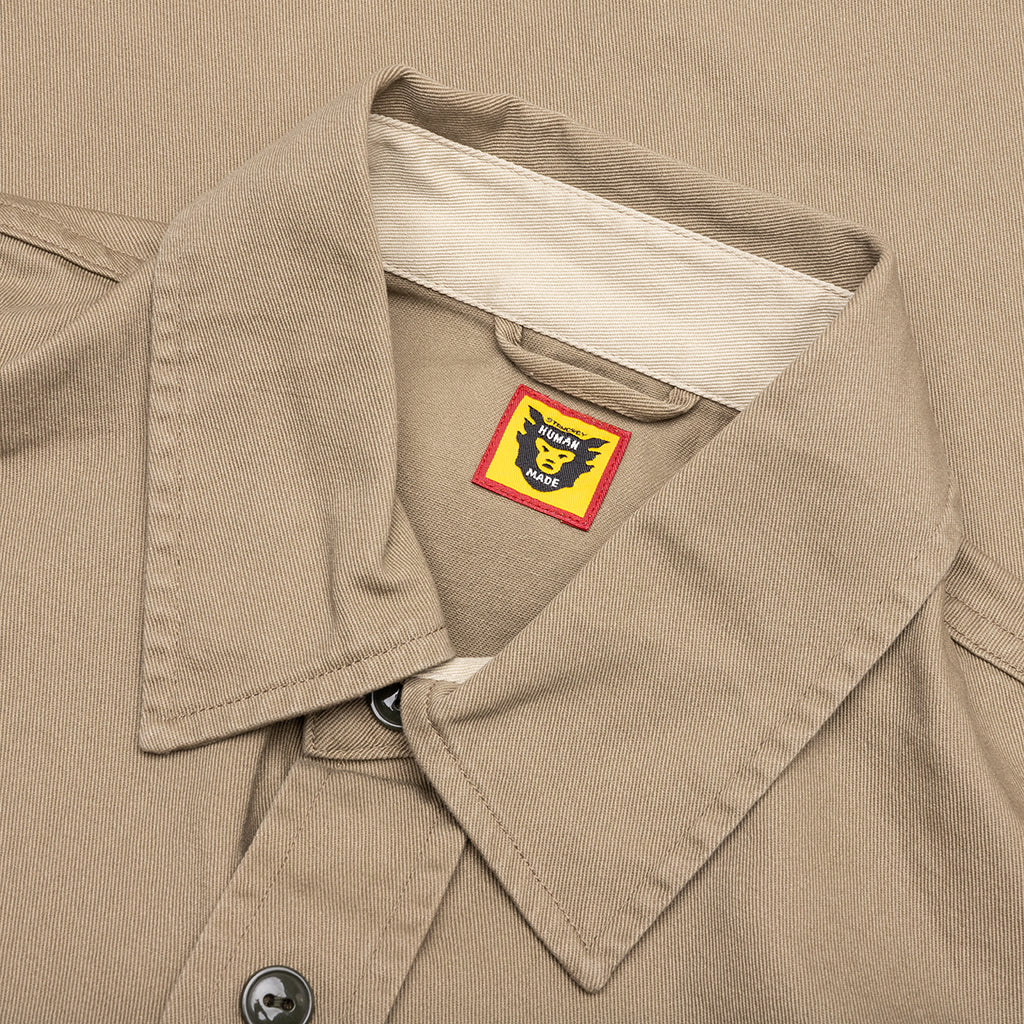 Crazy Work Shirt - Beige – Feature