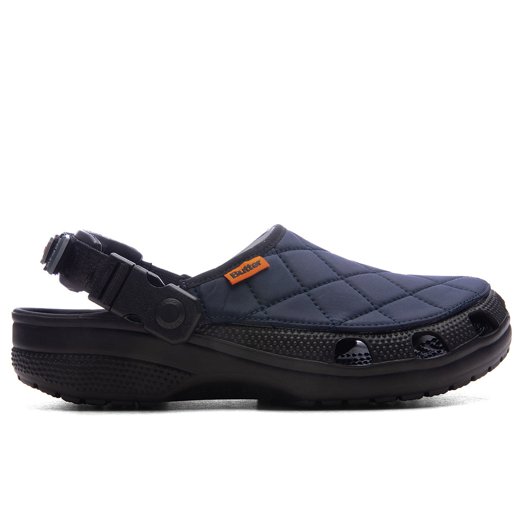 Crocs x Butter Classic Clog - Black/Navy – Feature