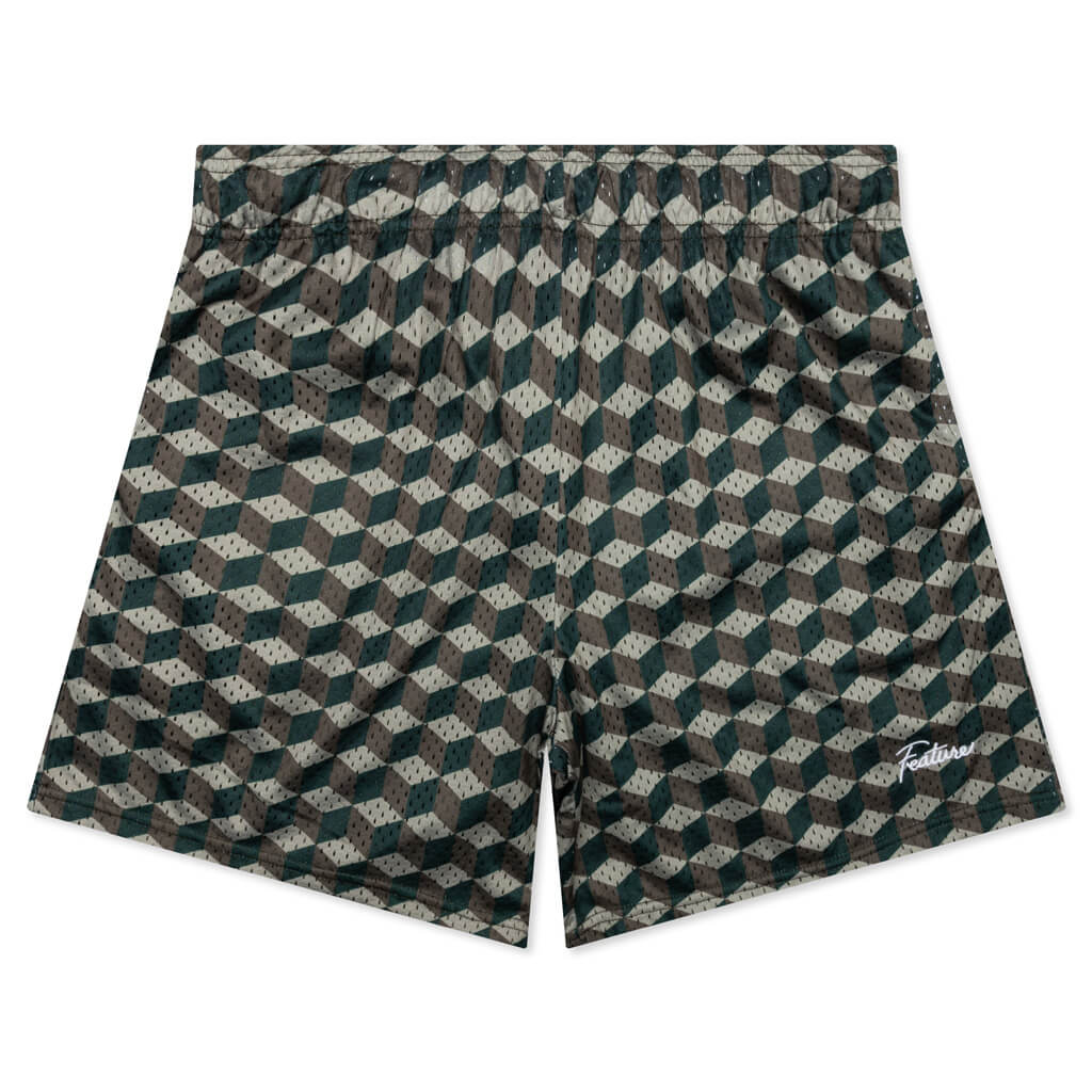 Cubert West Mesh Shorts - Camo – Feature