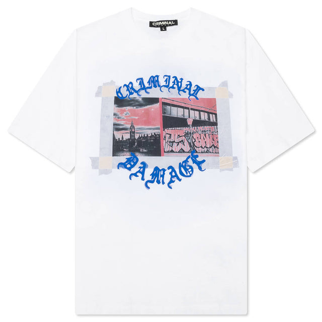 Cut And Paste T-Shirt - Off White – Feature