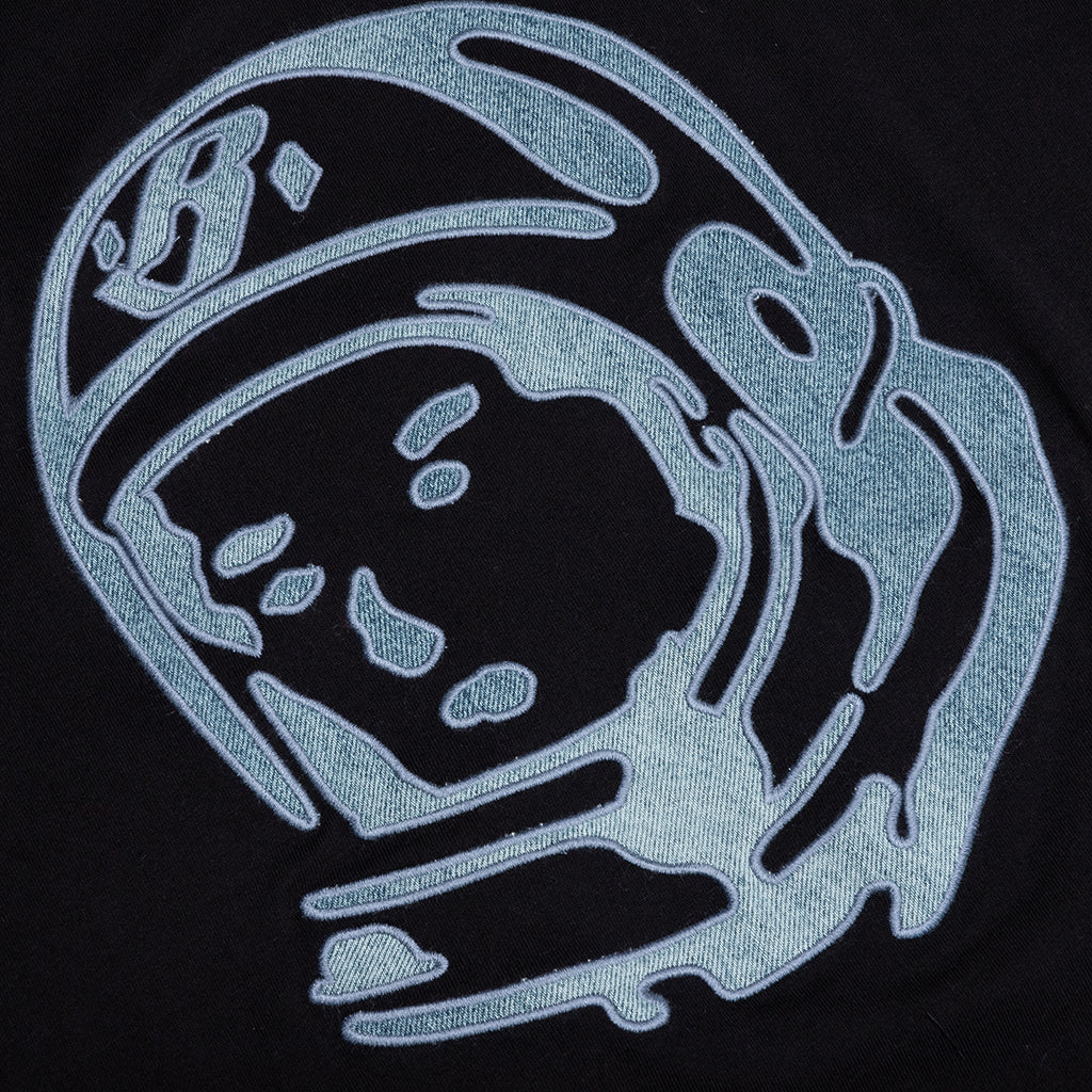 Denim Helmet S/S Knit - Black – Feature