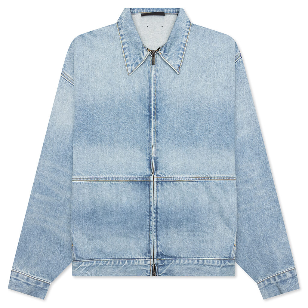 Denim Trucker Jacket - Vintage Blue – Feature