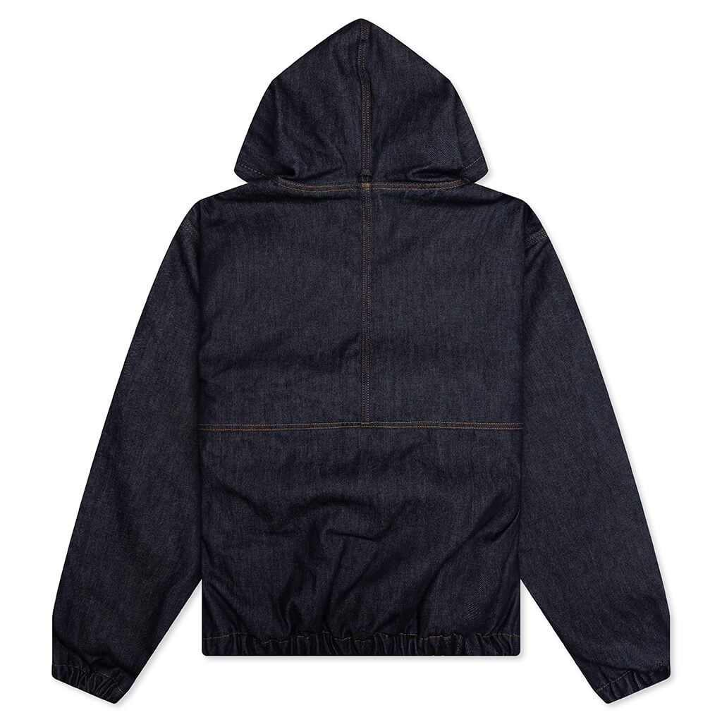 Work Denim Jacket - Raw Indigo – Feature