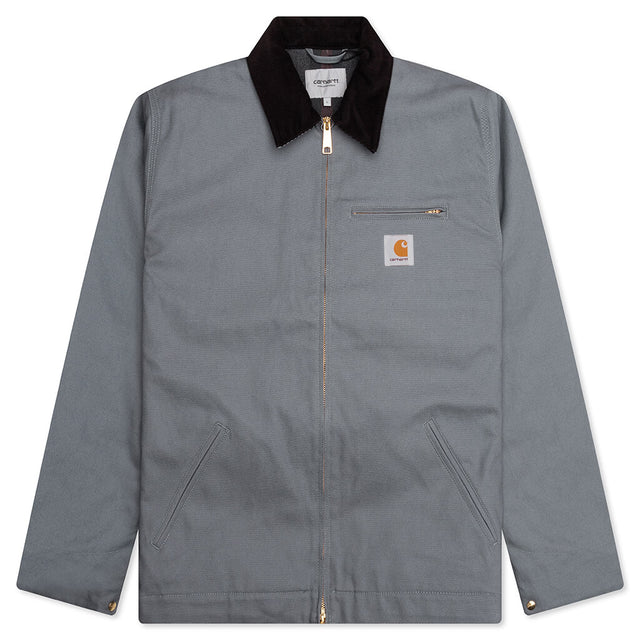 Detroit Jacket Rigid - Dove Grey/Black – Feature