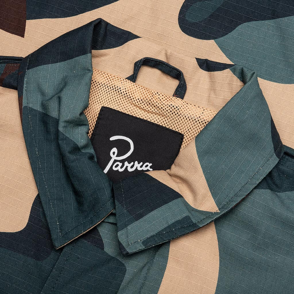 Distorted Camo Jacket - Green – Feature