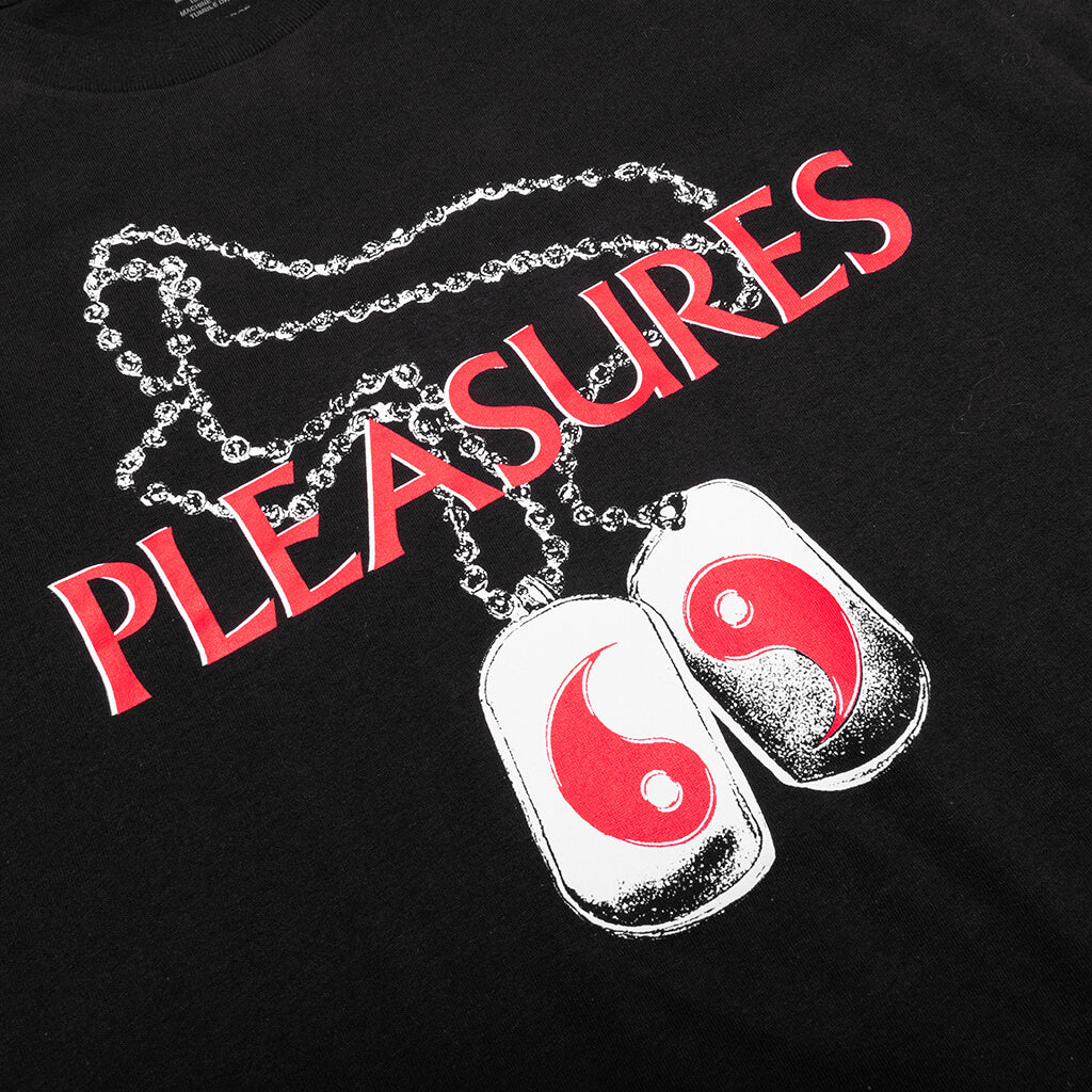 Dog Tags T-Shirt - Black – Feature