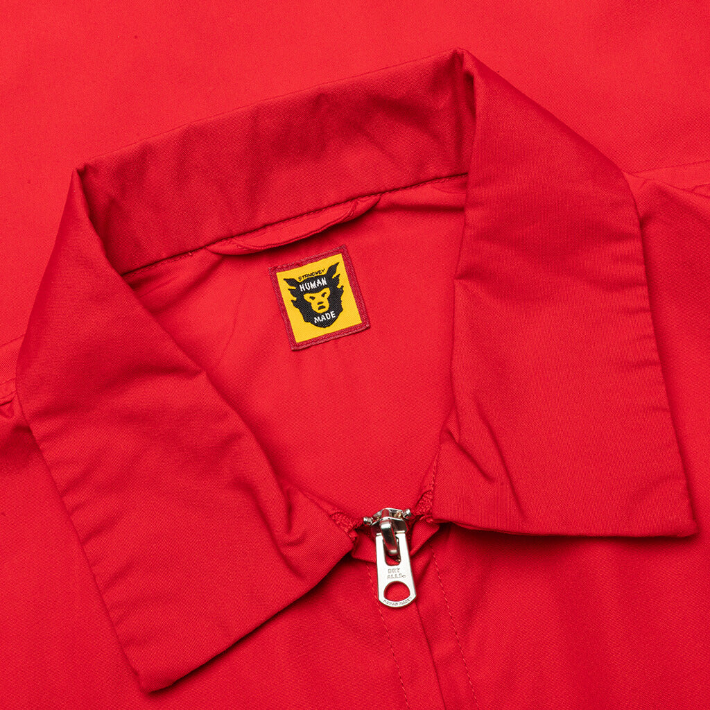 Drizzler Jacket - Red – Feature