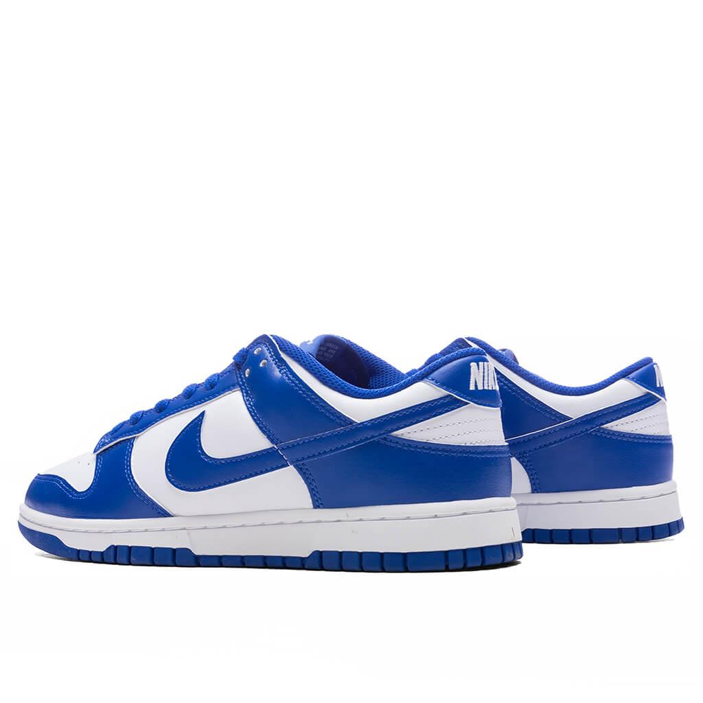 Dunk Low Retro - White/Hyper Royal/White – Feature