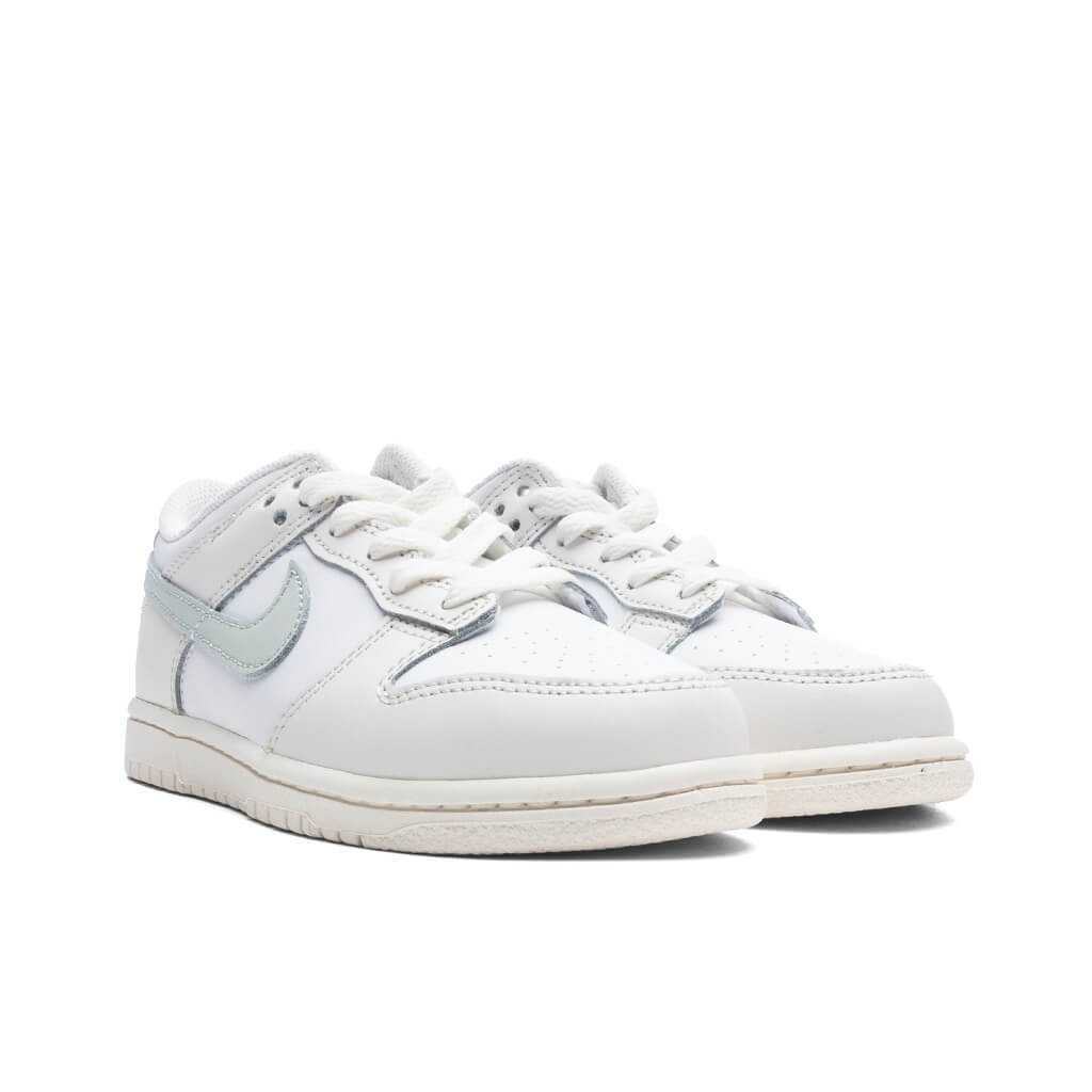 Dunk Low (PS) - White/Light Silver/Phantom – Feature