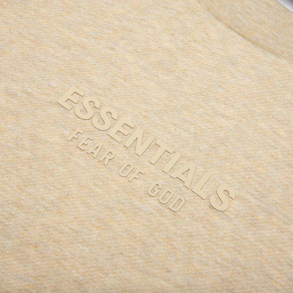 Essentials Crewneck - Gold Heather - Fear of God Essentials – Feature