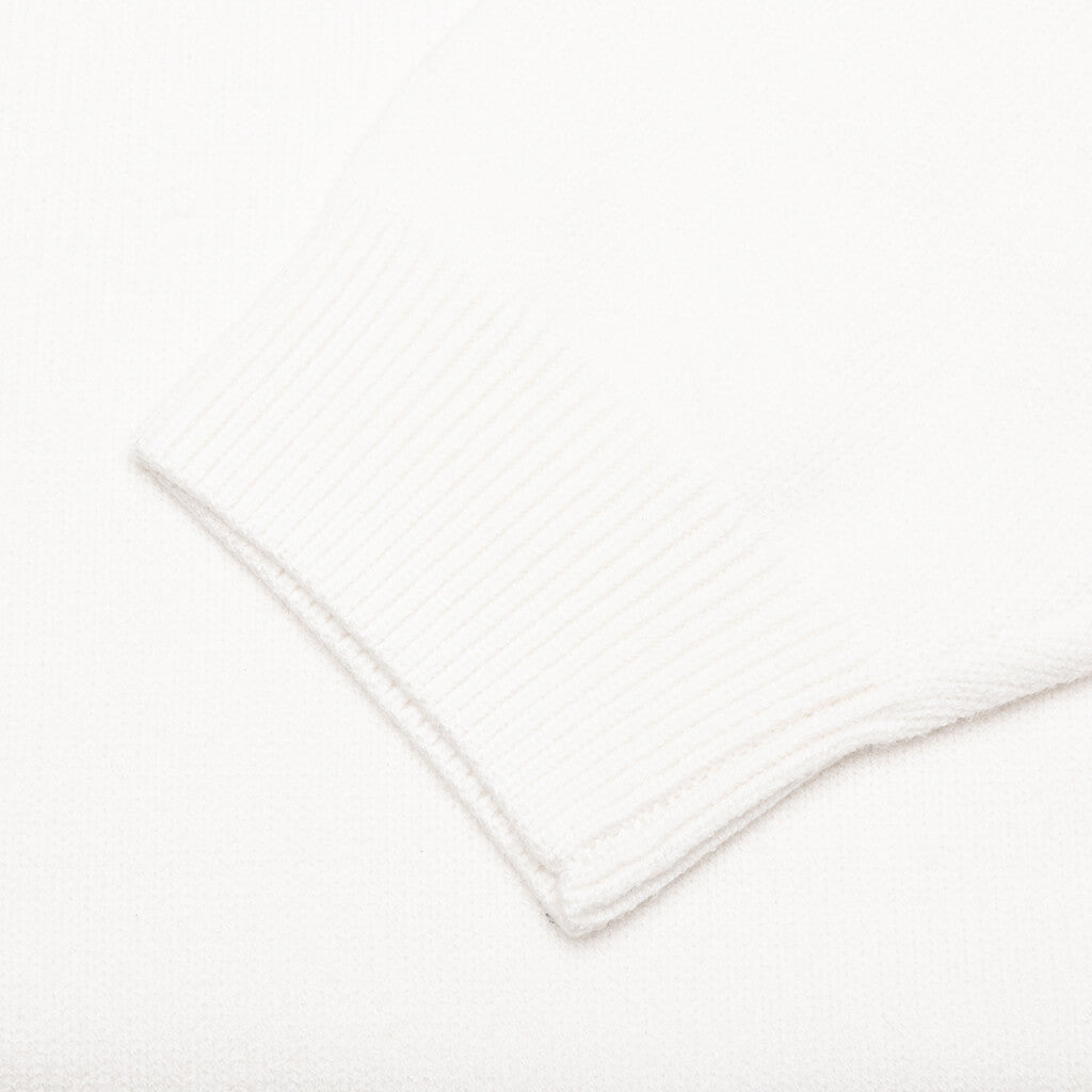 Essentials Knit Polo - Cloud Dancer – Feature