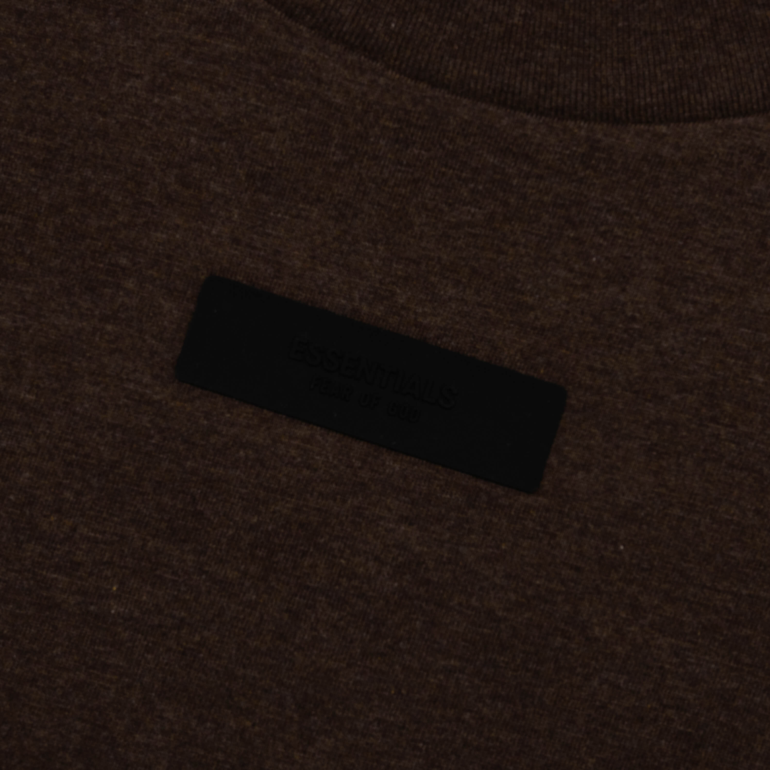 Essentials L/S Tee - Heather Wood – Feature