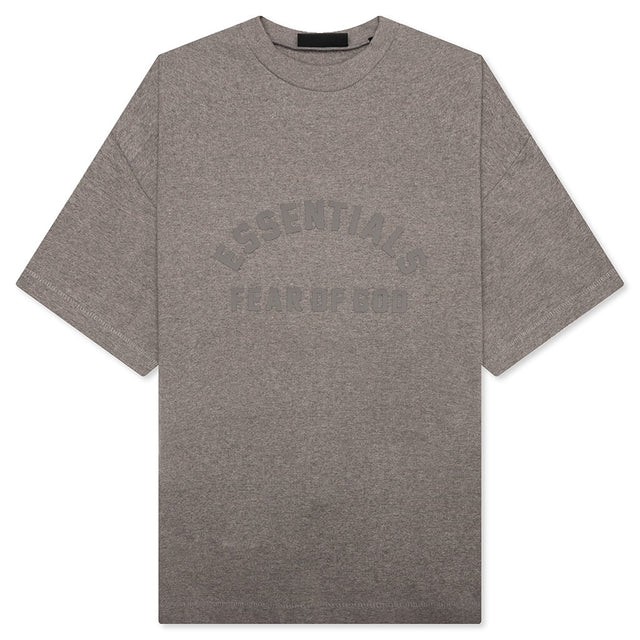 Essentials Heavy S/S Tee - Heather Grey – Feature