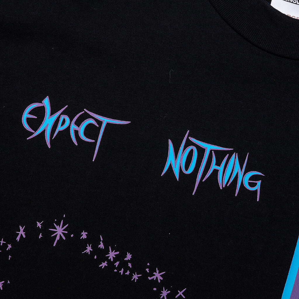 Expect Nothing Appreciate Everything Tee - Black – Feature