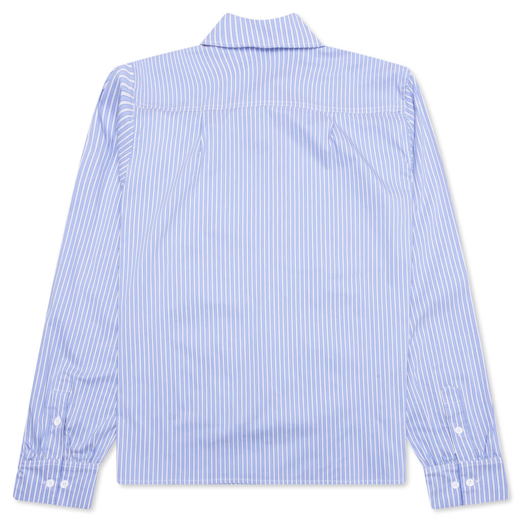 Expect Nothing L/S Shirt - Blue/White – Feature
