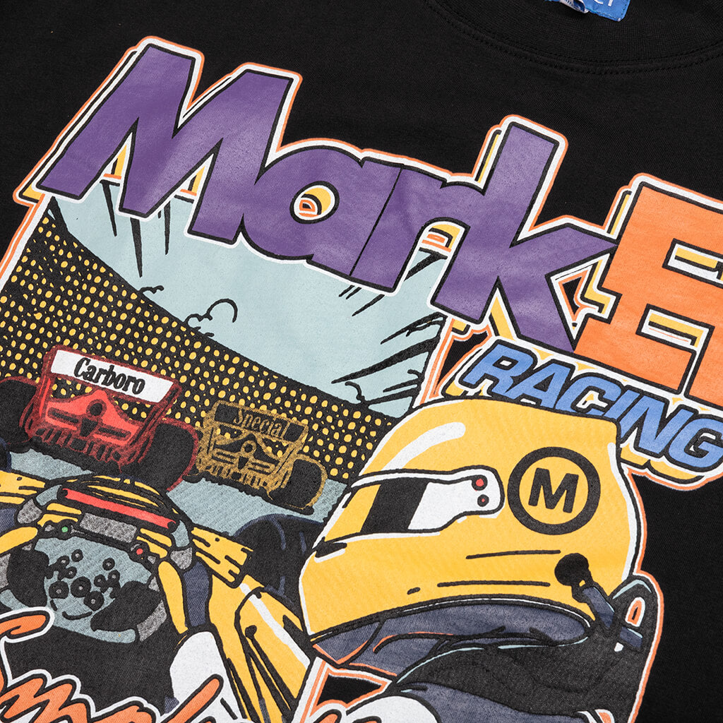 Express Racing T-Shirt - Washed Black – Feature