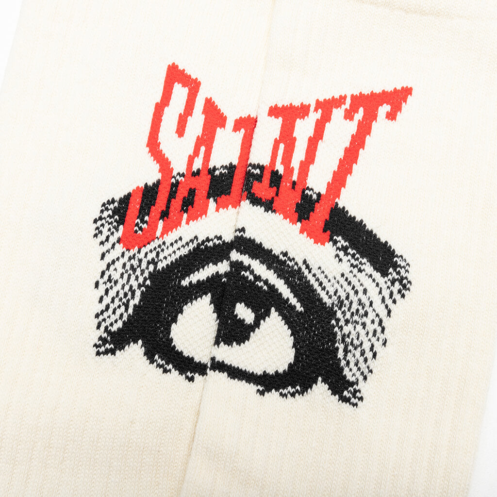 Eye Socks - Ecru Beige – Feature