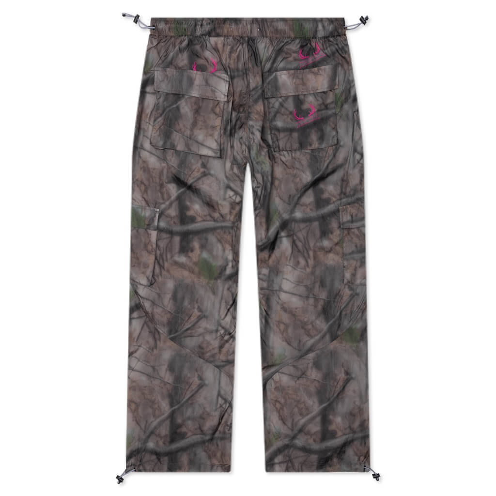 Fake Tree Camo Parachute Pant - Tree Camo – Feature