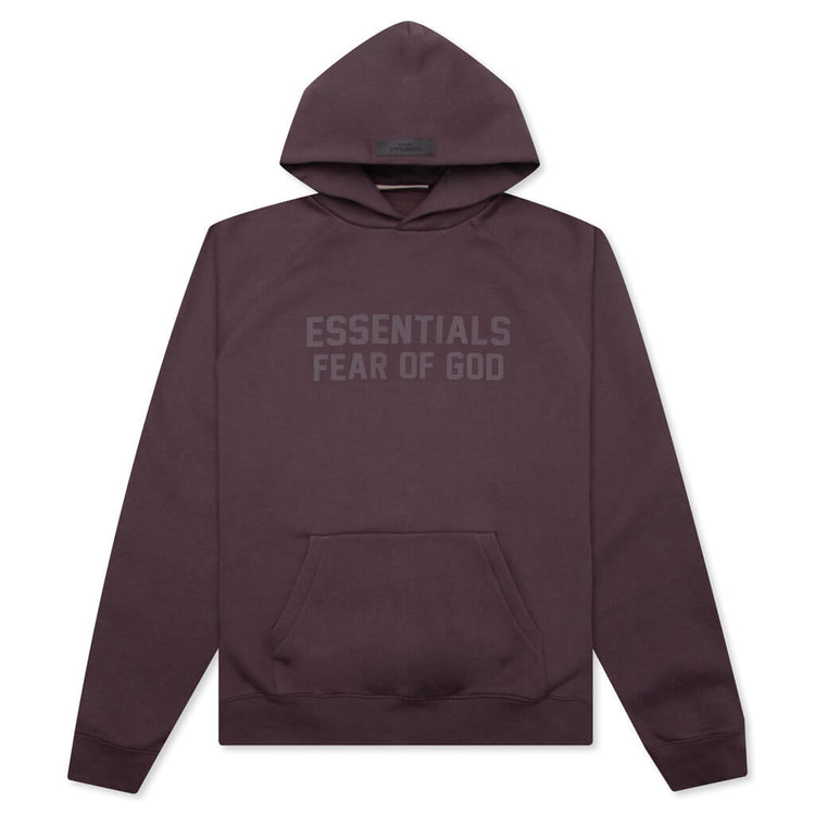 Essential Hoodie - Plum – Feature