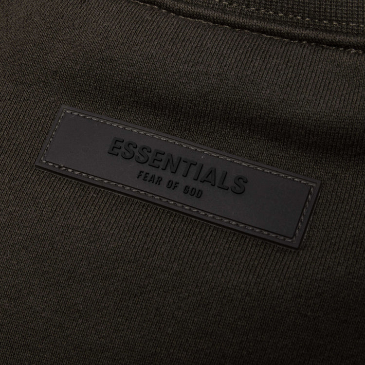 Kid's Essential Crewneck - Off Black – Feature