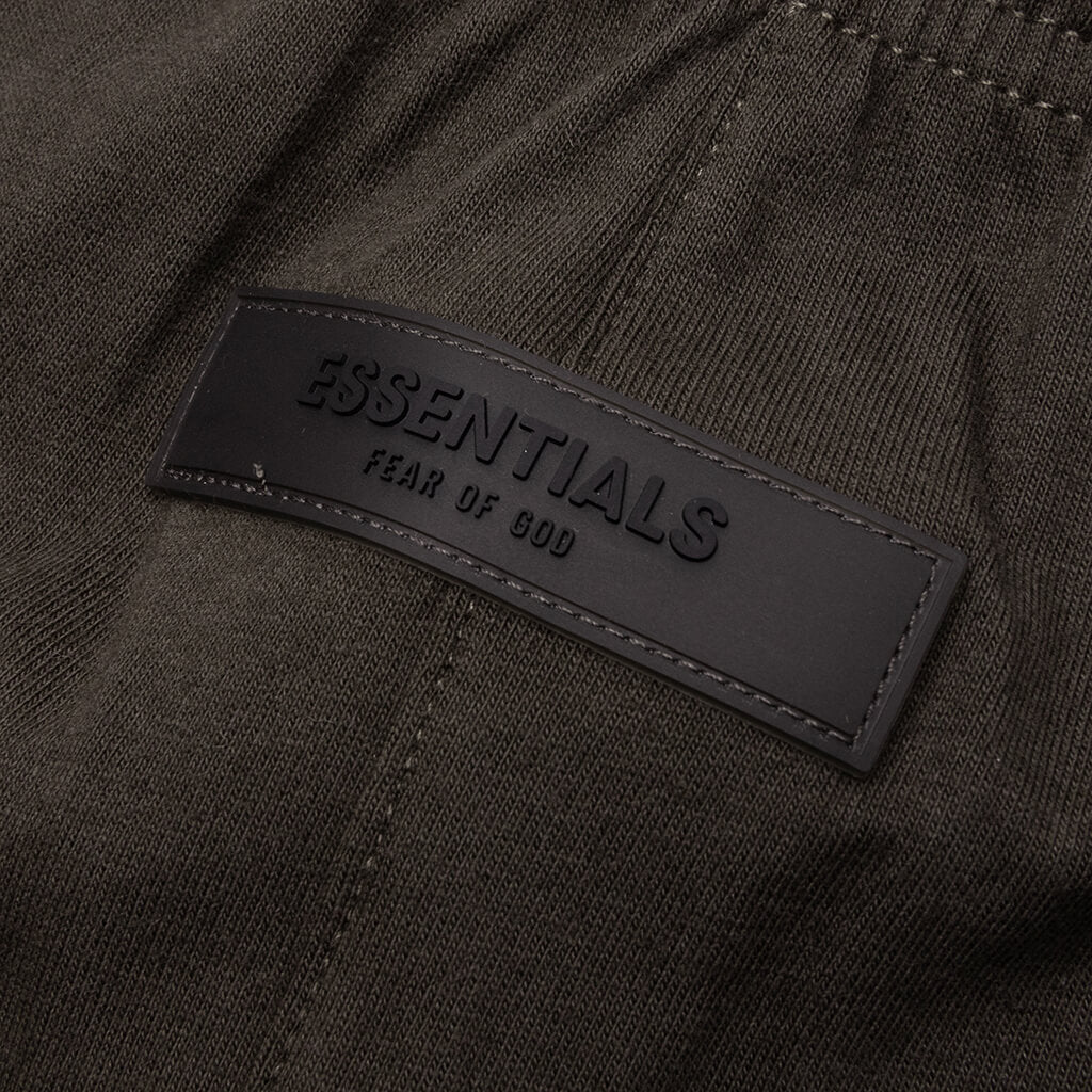 Kid's Jersey Short - Off Black – Feature