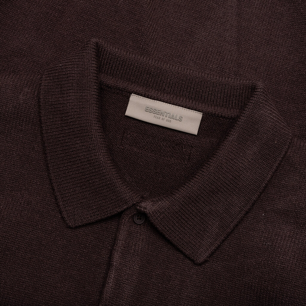 L/S Polo - Plum – Feature