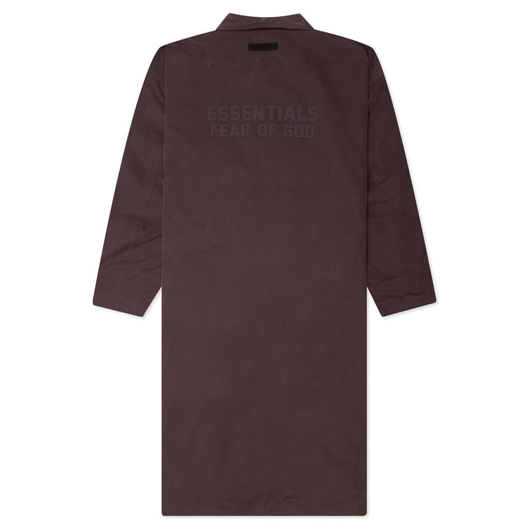 Long Coat - Plum – Feature