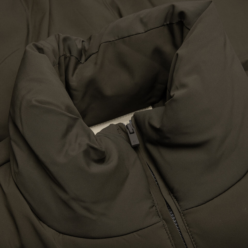 Nylon Puffer Jacket - Off Black – Feature