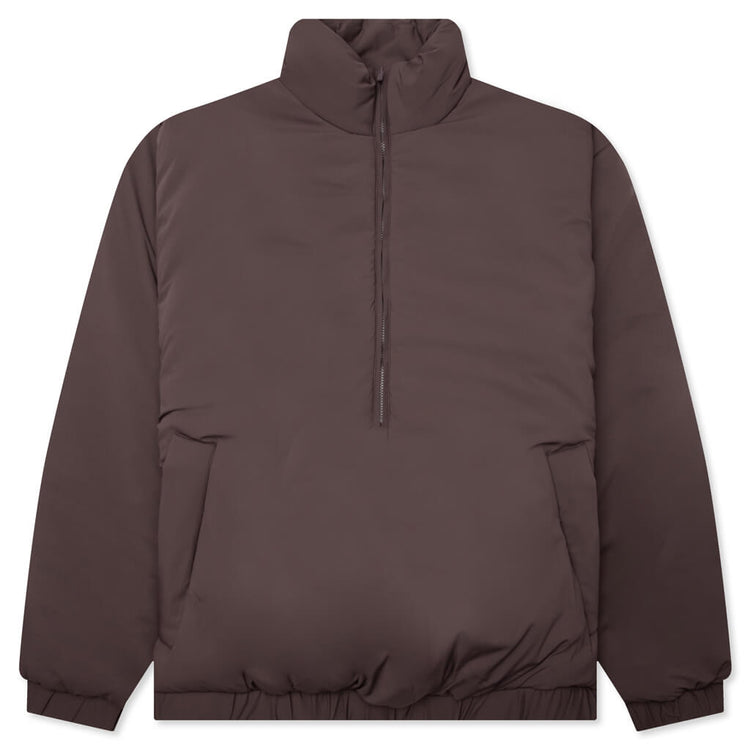 Nylon Puffer Jacket - Plum – Feature