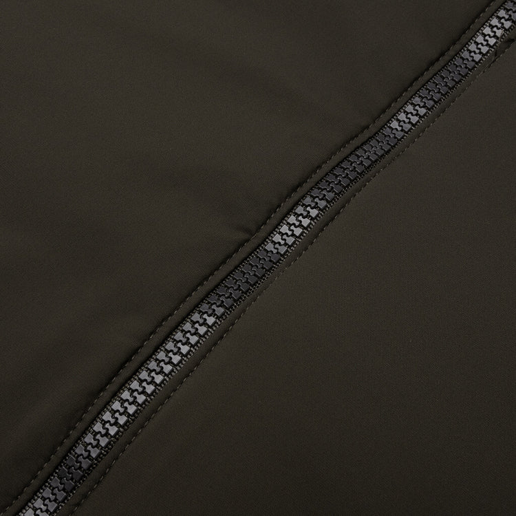 Nylon Filled Shirt Jacket - Off Black – Feature