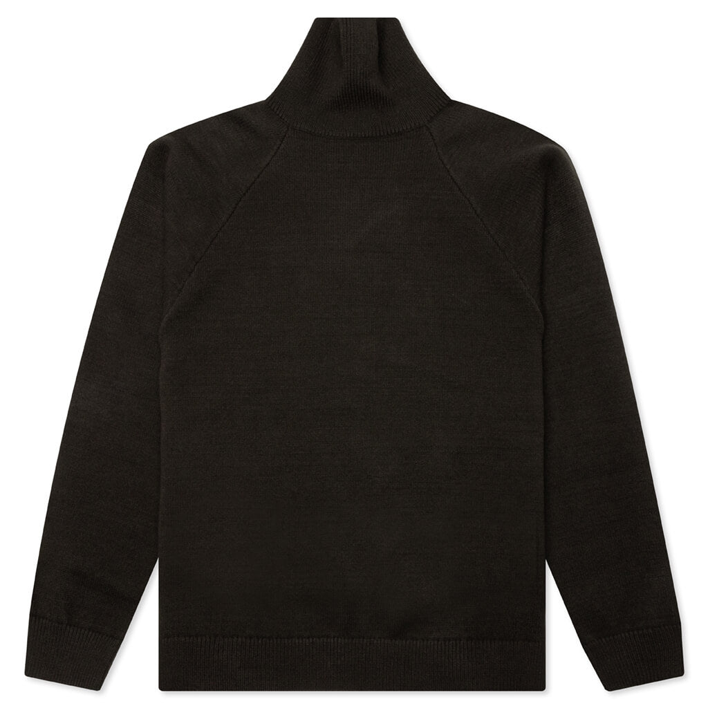 Knit Turtleneck - Off Black – Feature