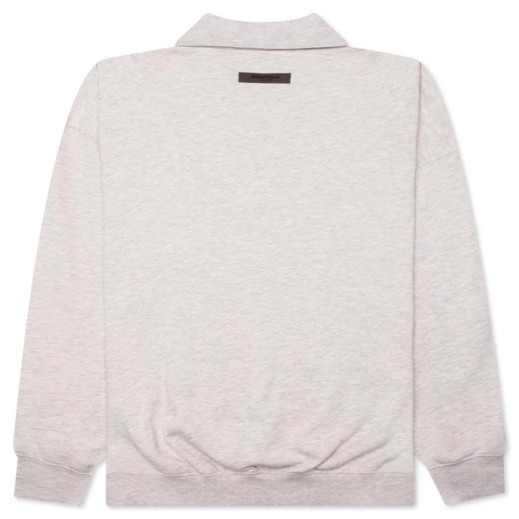 Core L/S Polo - Light Oatmeal – Feature
