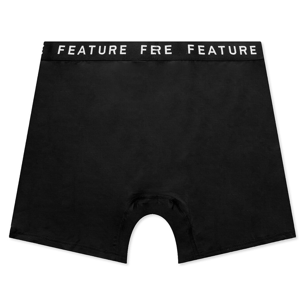 Johnson Boxer Brief Single Pack - Black – Feature